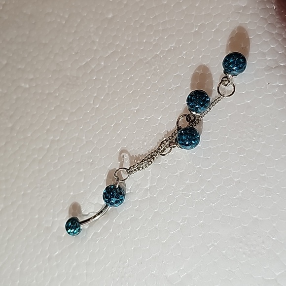 Jewelry | Dangle Ball Belly Button Ring | Poshmark